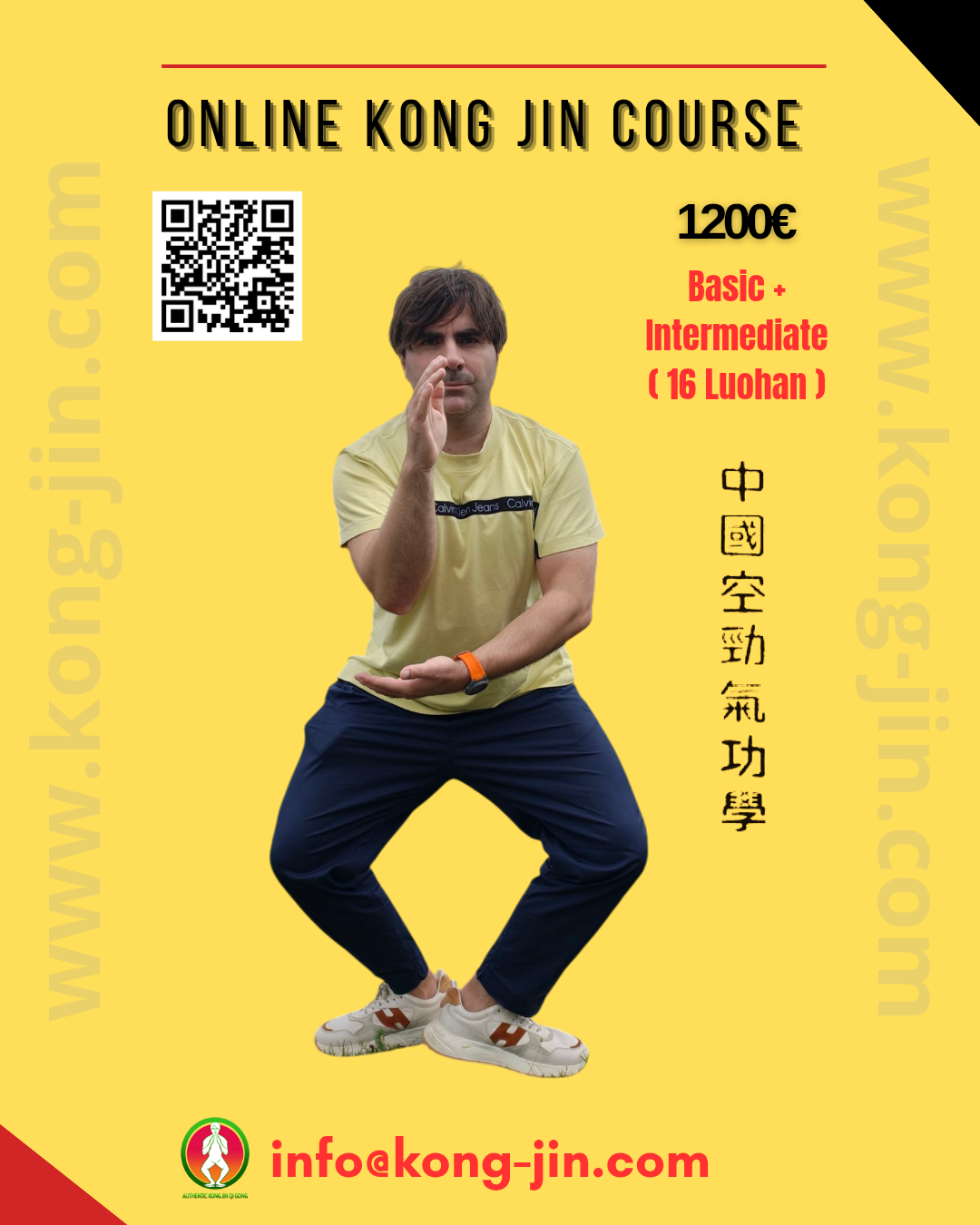 AUTHENTIC KONG JIN QI GONG - Kong Jin Qi Gong Course